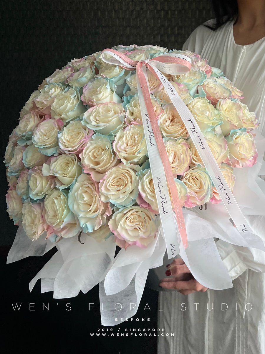99 Roses Bouquet Delivery in Singapore – Wen’s Floral Studio