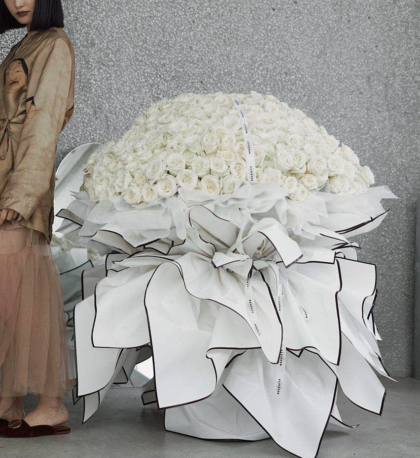 999 Roses Bouquet Delivery in Singapore – Wen’s Floral Studio